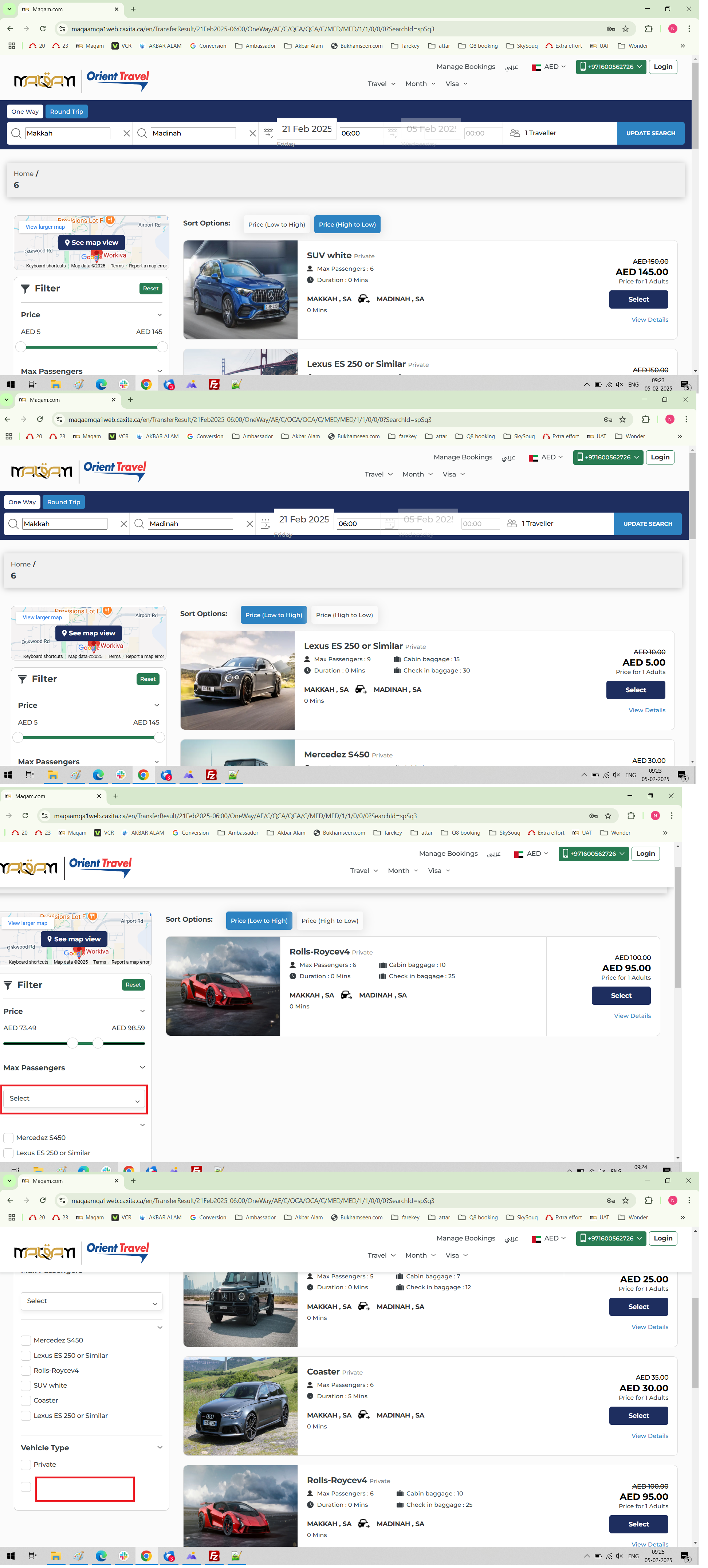 Client Comments - Improvements #16976: Transfer | Result Page | Filter and Sort - Almaqam-Final ...
